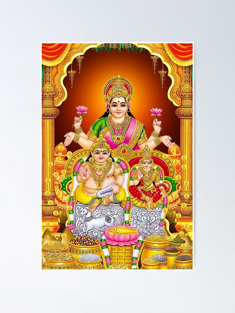 "Sri lakshmi Kubera " Poster for Sale by VIJAYDIGITAL | Redbubble