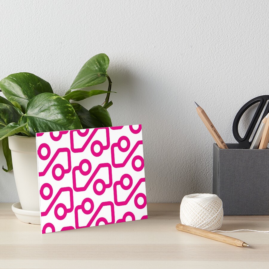 "OV Chipkaart logo pink" Art Board Print by lingosalad | Redbubble