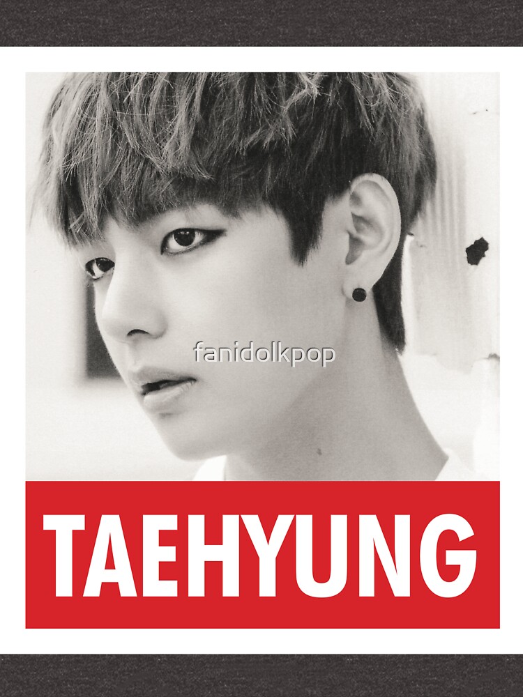 "BTS - Taehyung" T-shirt by fanidolkpop | Redbubble | taehyung t-shirts ...