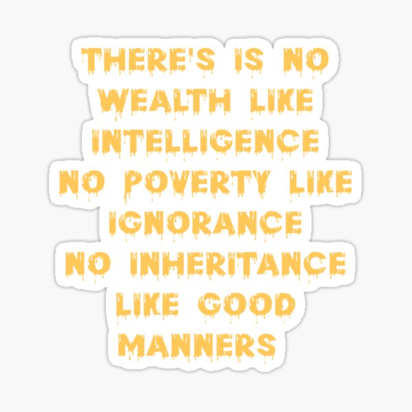 "Wealth" Sticker for Sale by AyasArt | Redbubble