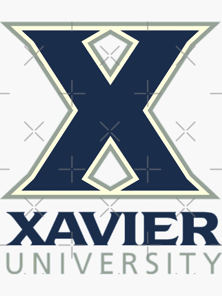 "The Blue Blob Xavier University" Sticker for Sale by MicTraumstein ...