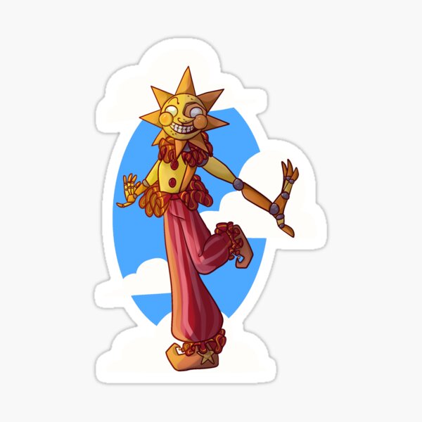 "Sundrop sky" Sticker for Sale by Damiendoodles | Redbubble