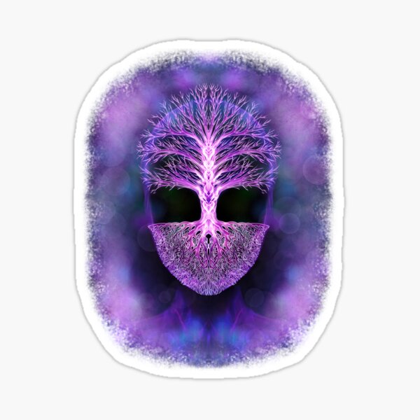 "Rooted mind" Sticker by RutaRozamimoza | Redbubble