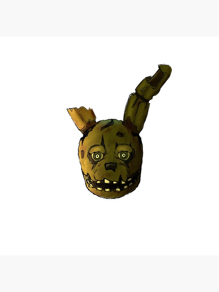 "Springtrap Design" Poster for Sale by MildlyTiredShop | Redbubble