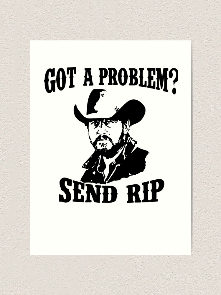 "Beautiful Model Rip Wheeler - Yellowstone Rip Classic Fans" Art Print ...