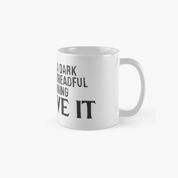 "Morticia Addams "what a dark and dreadful morning"" Mug by ...