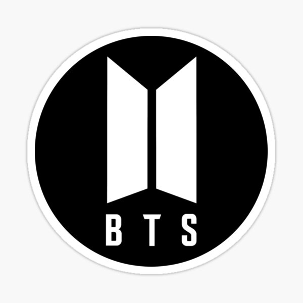 "BTS STICKER AND MAGNET" Sticker for Sale by DenizAliAskar | Redbubble
