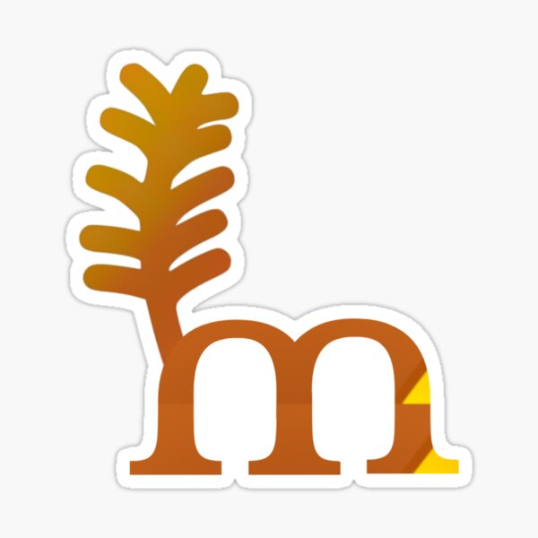 "name stickers, letter stickers, trendy m stickers, trendy ،cute ...