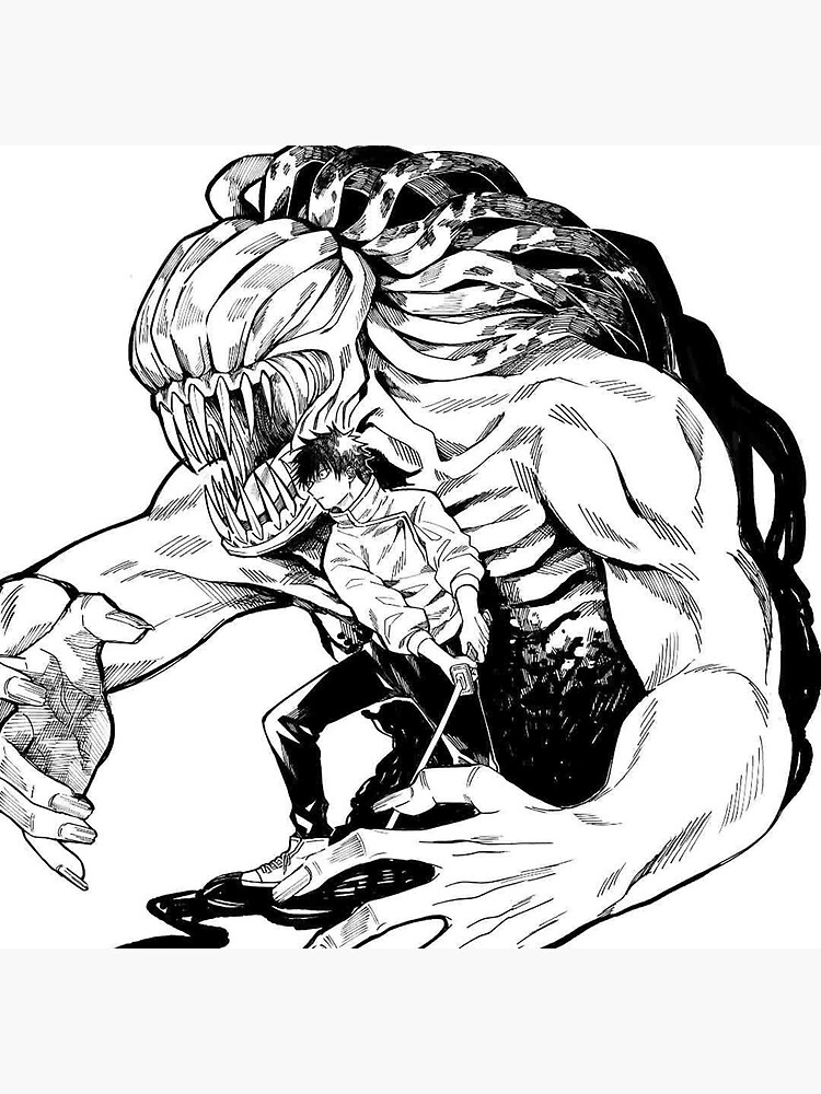 Pegatina «Yuta's Curse | Jujutsu Kaisen» de AoiDoi | Redbubble