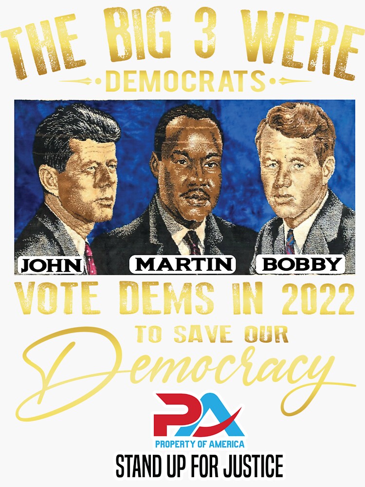 "SAVE OUR DEMOCRACY" Sticker for Sale by dexsports | Redbubble