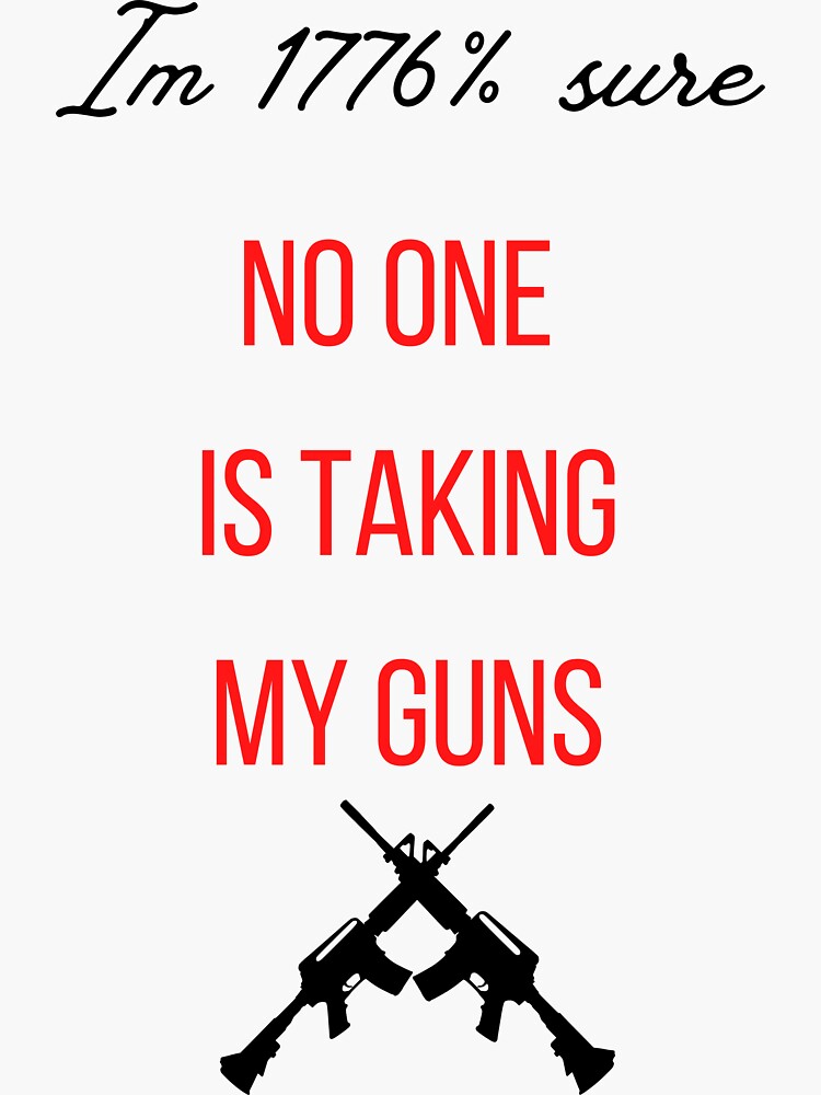 "Gun Rights" Sticker for Sale by totheright1776 | Redbubble