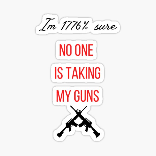"Gun Rights" Sticker for Sale by totheright1776 | Redbubble