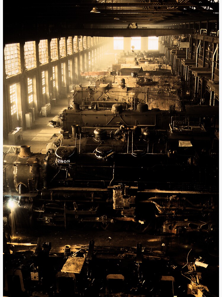 "Locomotive Machine Shop 1942" Sticker for Sale by allhistory | Redbubble