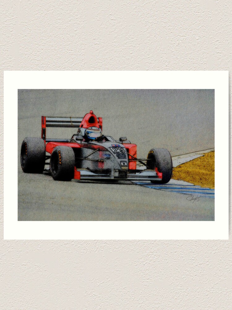 "Formula Atlantic Race Car" Art Print for Sale by DaveKoontz | Redbubble