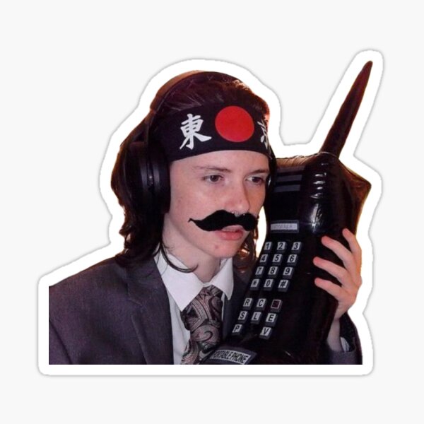 "Billzo Sticker" Sticker for Sale by graysson | Redbubble