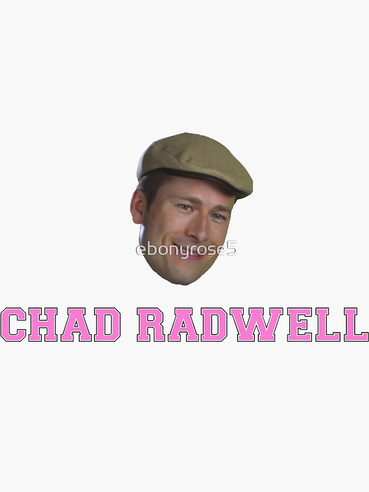 "Chad Radwell Scream Queens" Sticker for Sale by ebonyrose5 | Redbubble