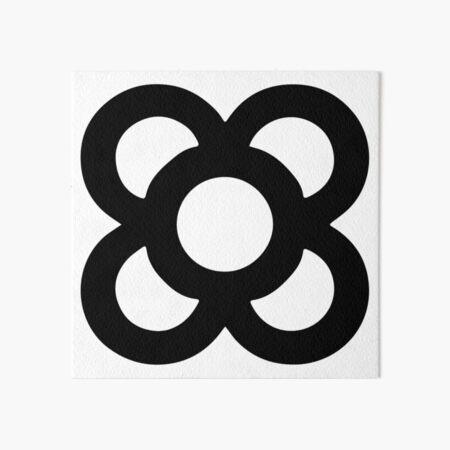 "Barcelona's floor tiles, Panot in black" Art Board Print by brucalpe ...