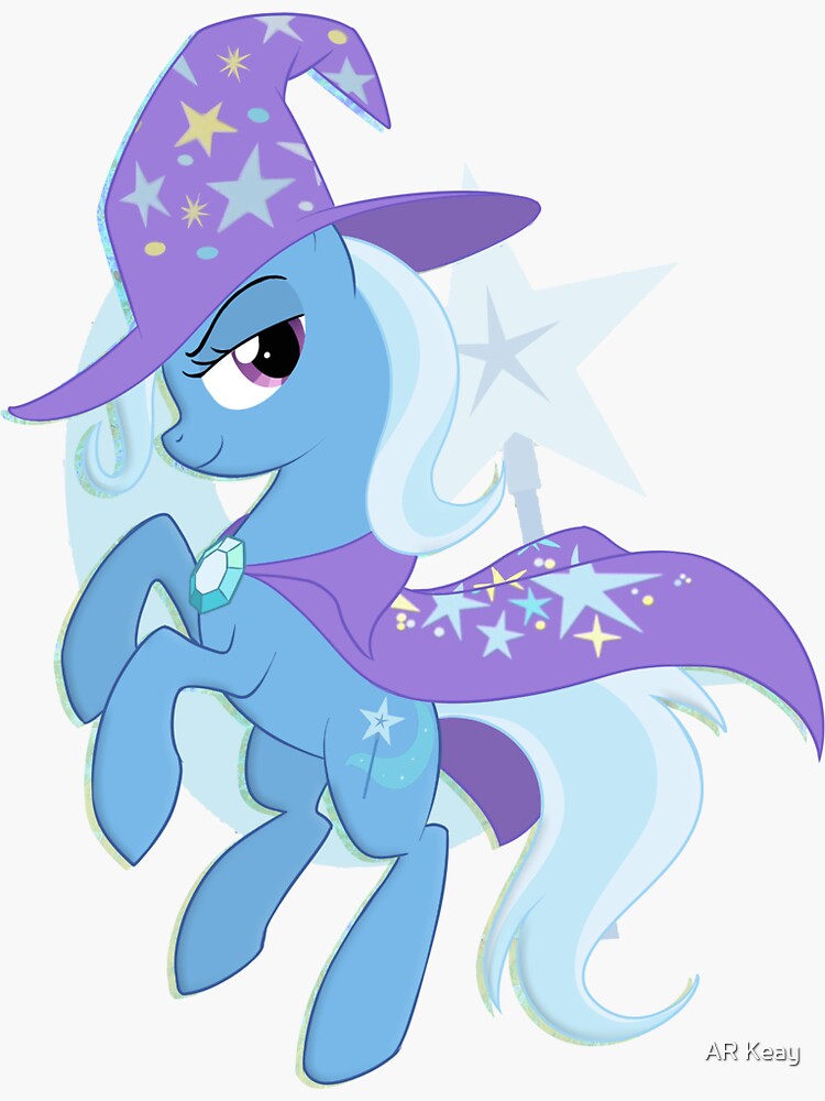 "Trixy Vignette" Sticker for Sale by Amanda Keay | Redbubble