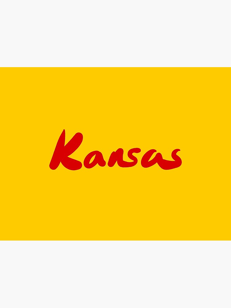 "Kansas logo" Poster for Sale by Travel-Planet | Redbubble