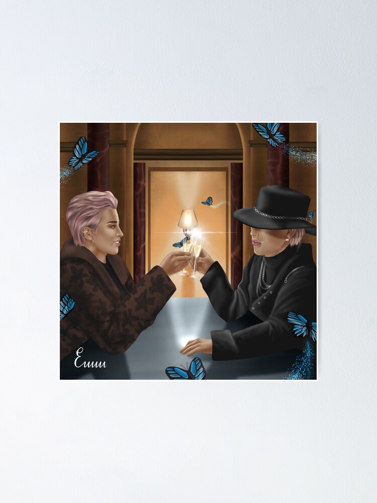 "ATEEZ - Answer fanart" Poster for Sale by Estymora | Redbubble