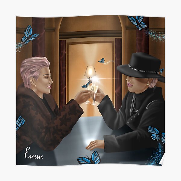 "ATEEZ - Answer fanart" Poster for Sale by Estymora | Redbubble
