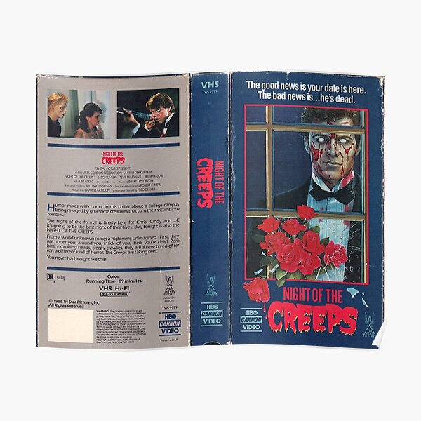 "Horror VHS Cover Art" Poster by Retro--VHS | Redbubble