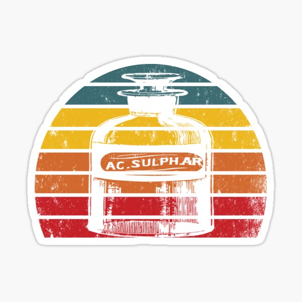 "Vintage and retro type design " Sticker by Collection1123 | Redbubble