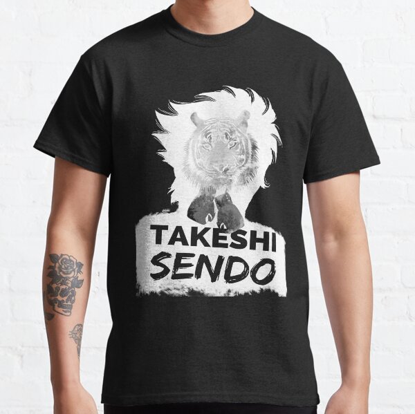 "Sendo Takeshi fanart" T-shirt for Sale by Chaos-Touch | Redbubble ...