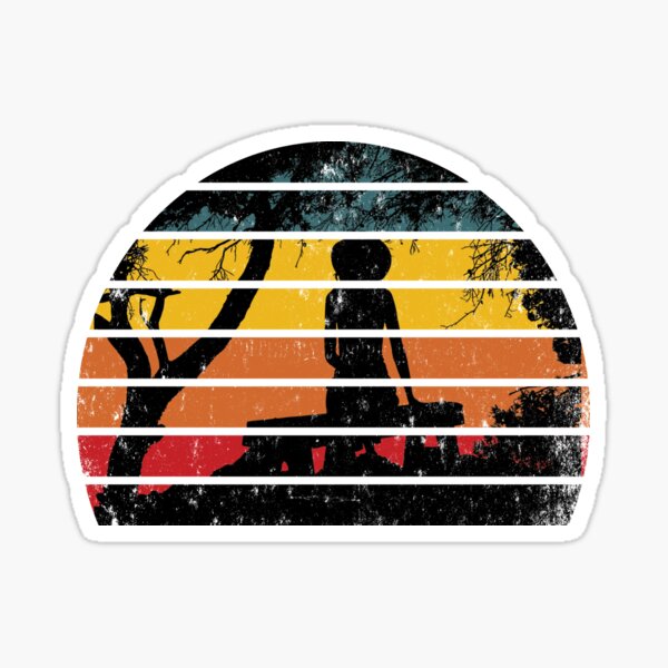 "Vintage and retro type design " Sticker by Collection1123 | Redbubble