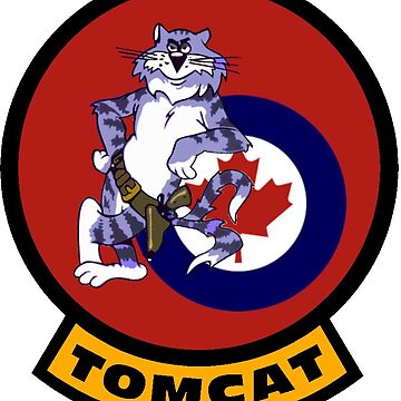 "Canadian CF-14 Tomcat Patch" Sticker for Sale by uzzyq | Redbubble