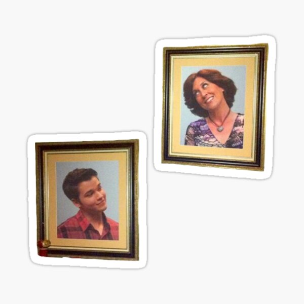"iCarly Freddie and Mom Frame Pack" Sticker for Sale by emmae11 | Redbubble