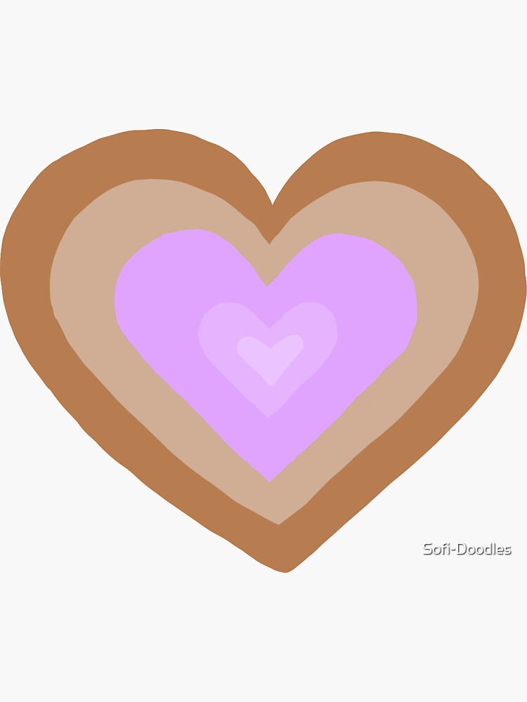 "Y2K heart" Sticker for Sale by Sofi-Doodles | Redbubble