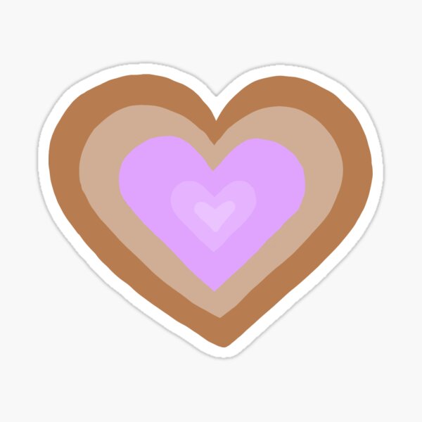 "Y2K heart" Sticker for Sale by Sofi-Doodles | Redbubble