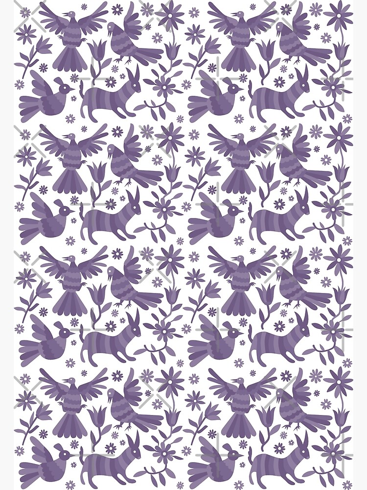 "purple otomi texture, mexican otomi, soft purple mexican art, mexican ...