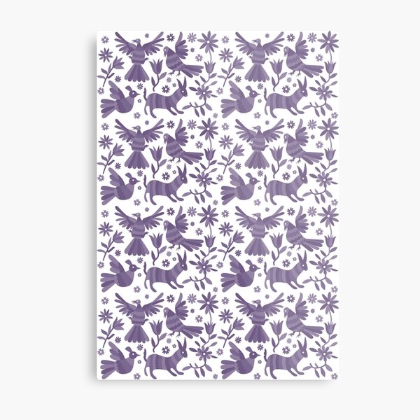 "purple otomi texture, mexican otomi, soft purple mexican art, mexican ...