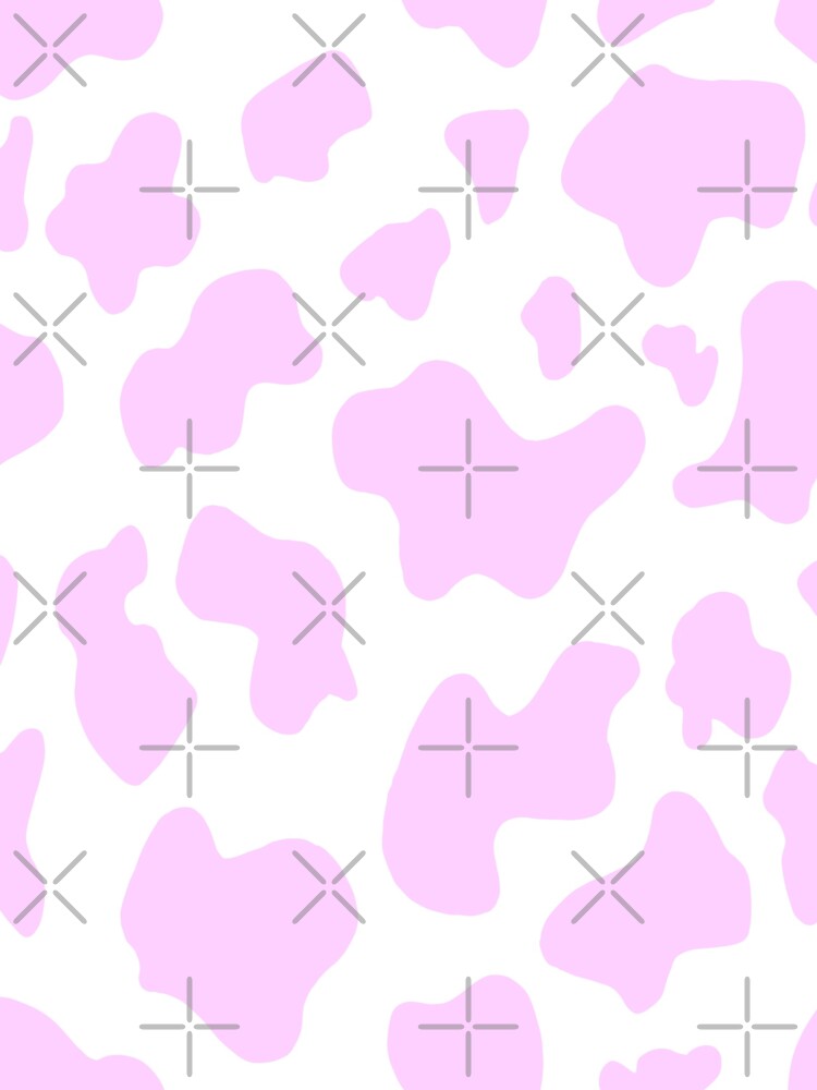 "Pink CowPrint Design" Sticker for Sale by IridescentIris | Redbubble