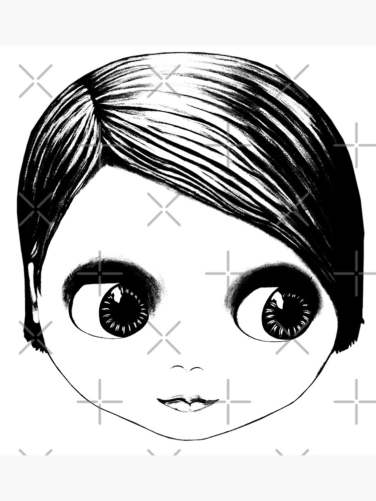 "Blythe cute retro big eye doll girl" Poster for Sale by 316Design ...