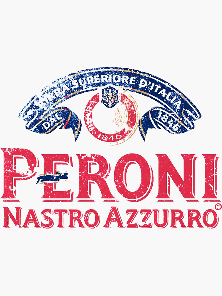 "Peroni For Fans" Sticker by ElliottBalis | Redbubble