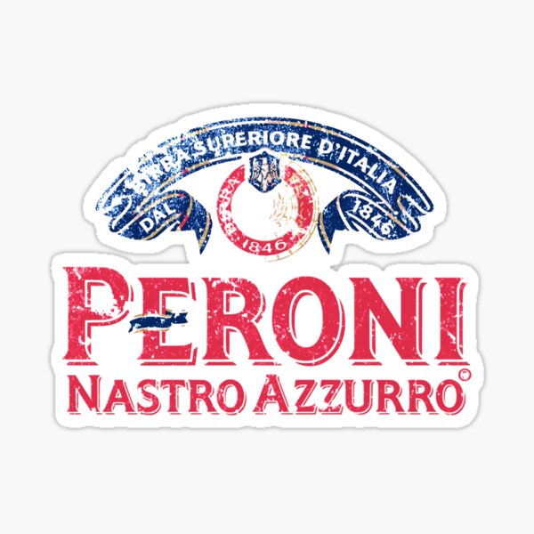 "Peroni For Fans" Sticker by ElliottBalis | Redbubble