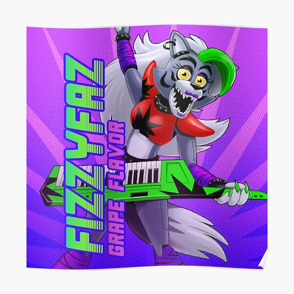 "Roxanne Wolf FizzyFaz" Poster for Sale by popcultmania | Redbubble