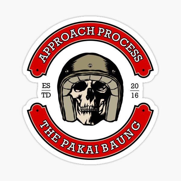 "Approach Process" Sticker for Sale by pakaibaung | Redbubble