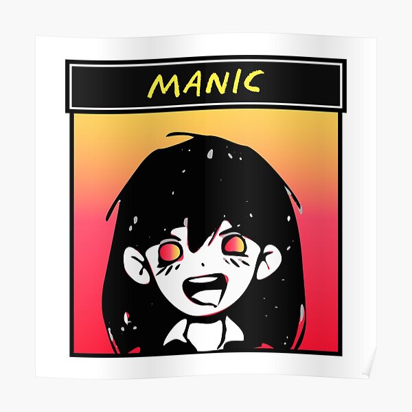 "Mari's Manic Emotion from OMORI" Poster for Sale by Kelso Lineus ...