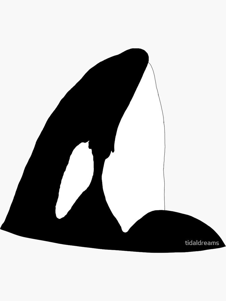 "Bingo Orca" Sticker for Sale by tidaldreams | Redbubble