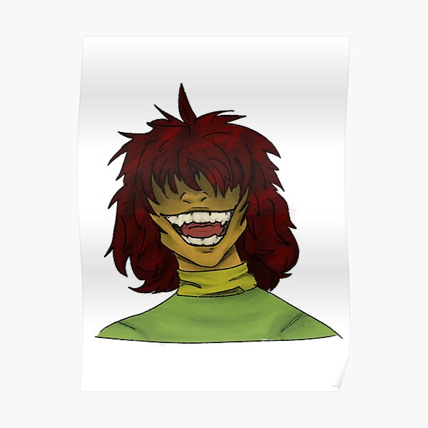 "Frisk - Deltarune" Poster for Sale by Sluggymelons | Redbubble
