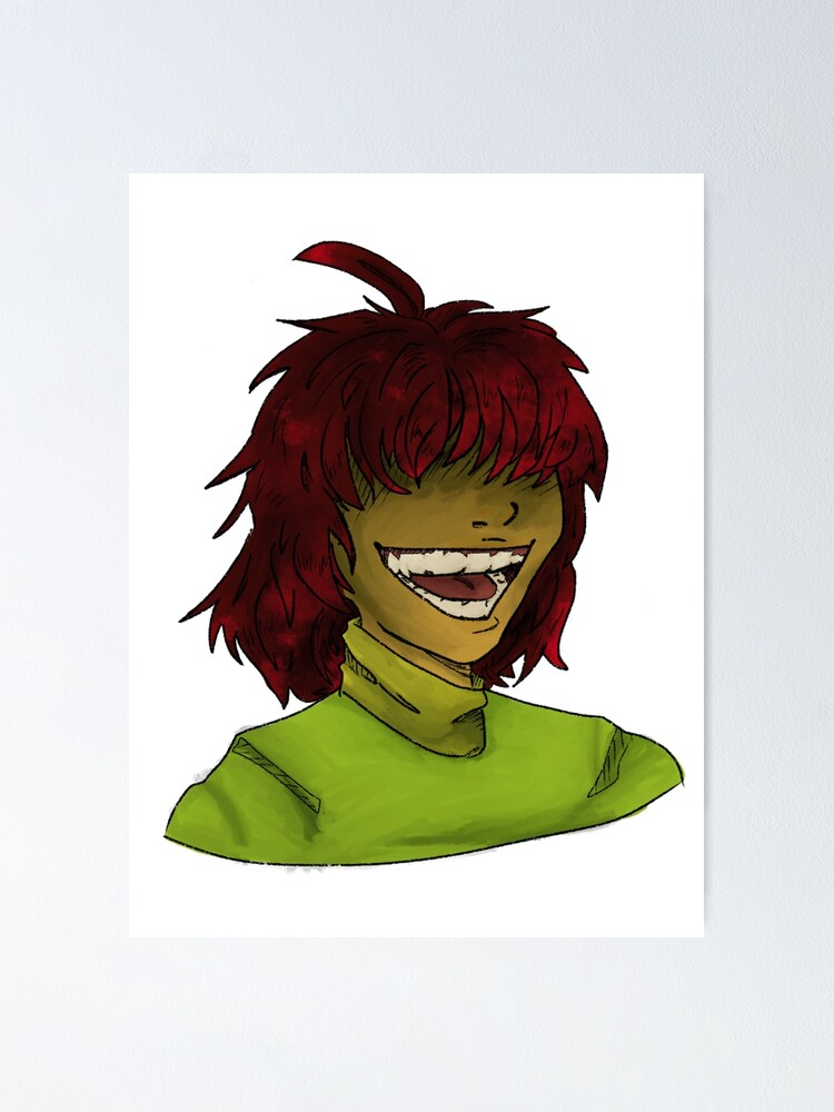 "Frisk - Deltarune" Poster for Sale by Sluggymelons | Redbubble