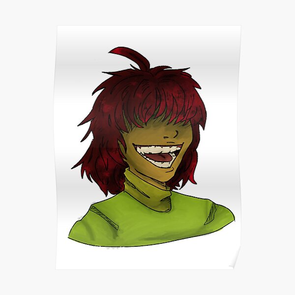 "Frisk - Deltarune" Poster for Sale by Sluggymelons | Redbubble