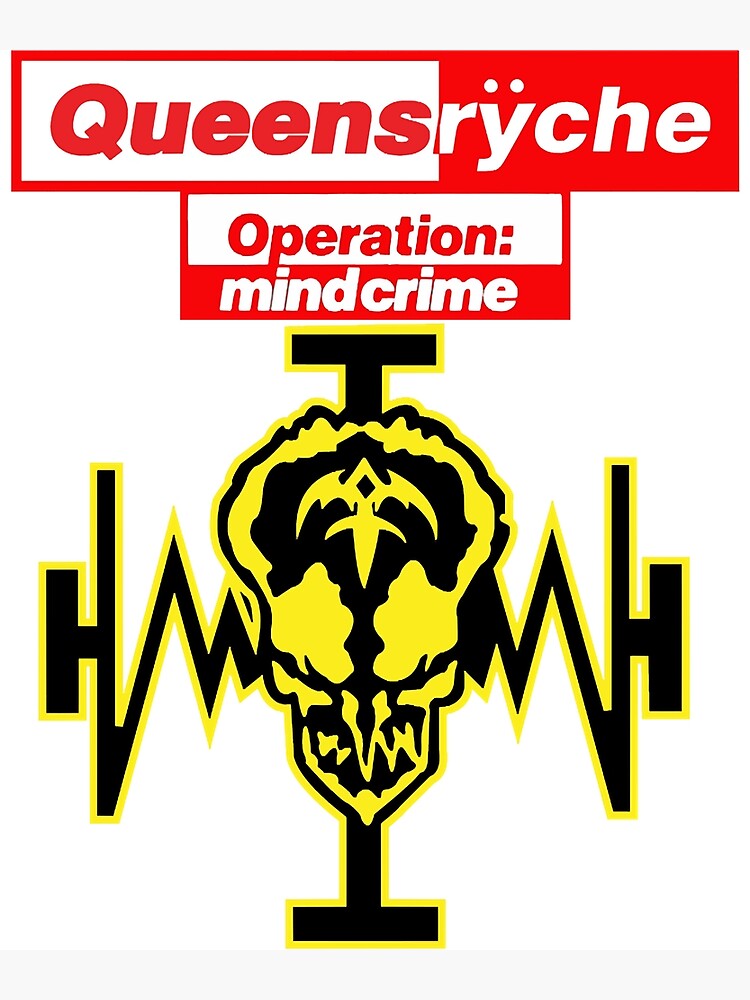 "operation mindcrime For Fans" Poster by BrendanHirthe | Redbubble