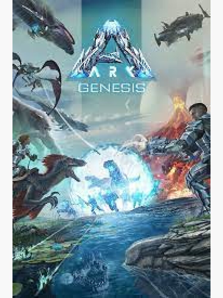"Ark Survival Evolved Genesis War " Photographic Print by Alfi-Red ...