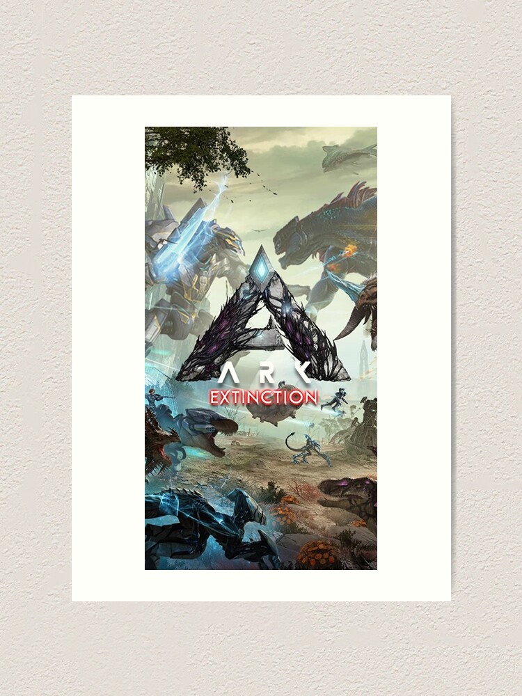 "Ark Survival Evolved Extinction Art " Art Print for Sale by Alfi-Red ...