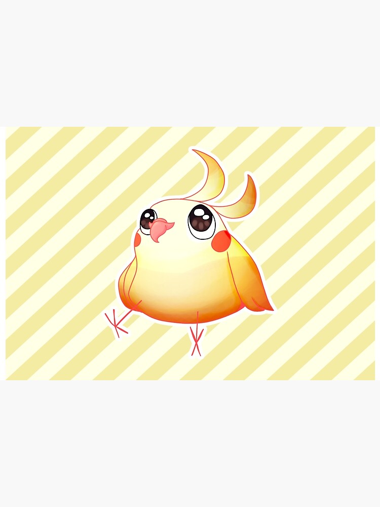 "Funky Lil Cockatiel" Bath Mat for Sale by MangoFaceDesign | Redbubble